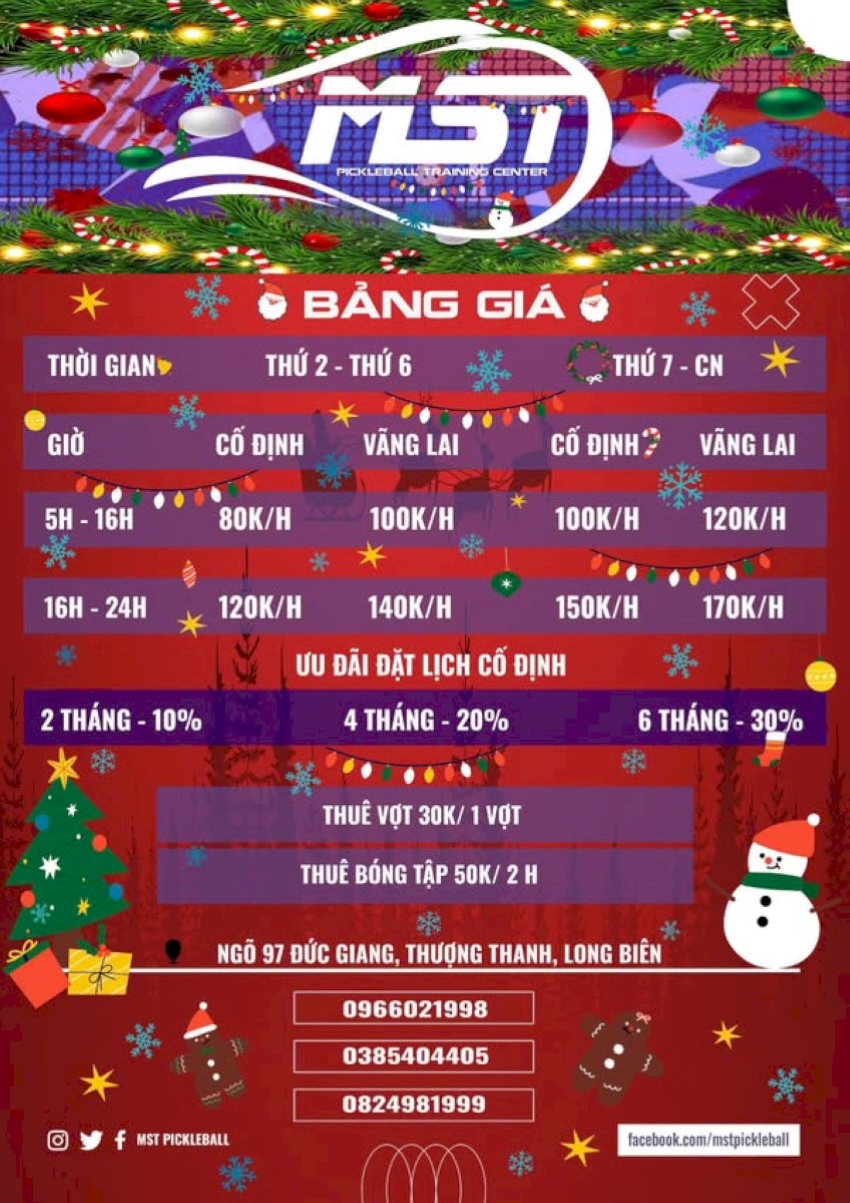 MST Pickleball Training Center – Sân Pickleball Hiện Đại Bậc Nhất